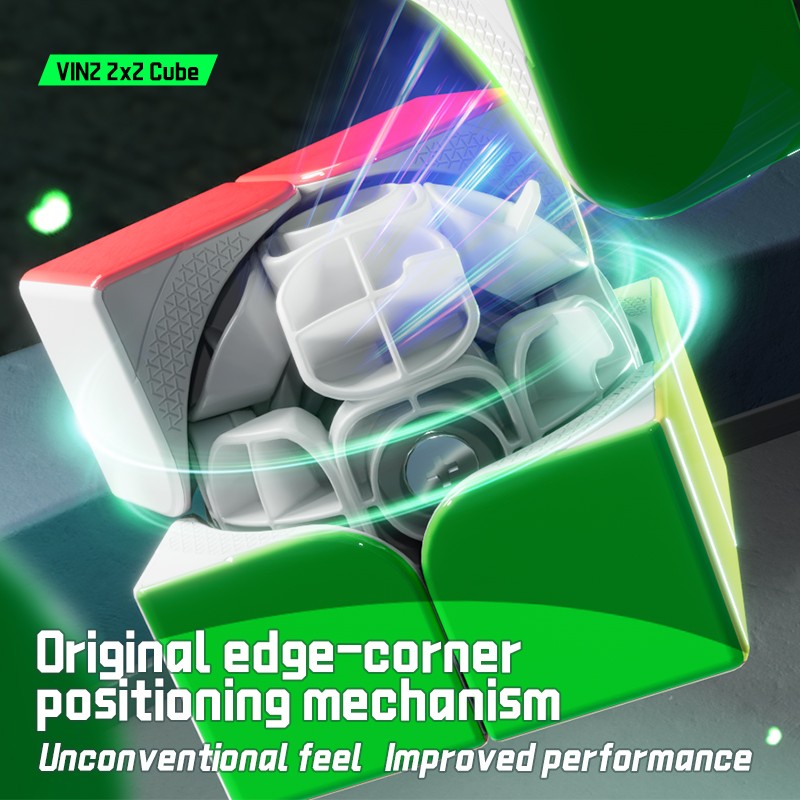 VIN Cube 2x2 (Ball Core - UV Coated) - Precisión en Speedcubing 🤩