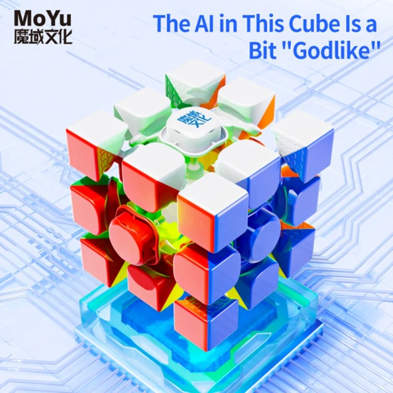 ¡MoYu AI Smart Cube 3x3 V2 M - Revoluciona tu speedcubing! 🧠