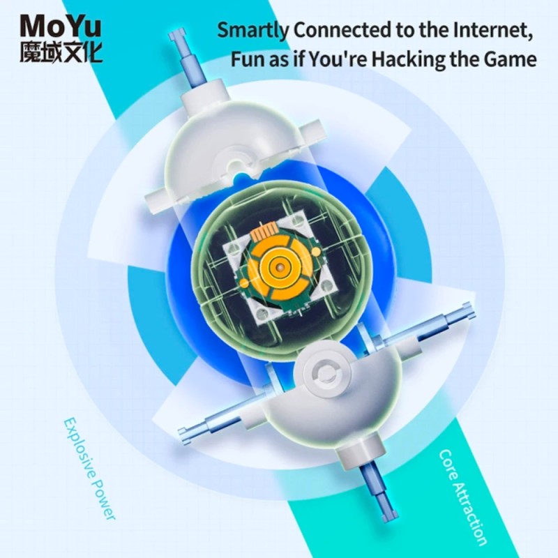 ¡MoYu AI Smart Cube 3x3 V2 M - Revoluciona tu speedcubing! 🧠