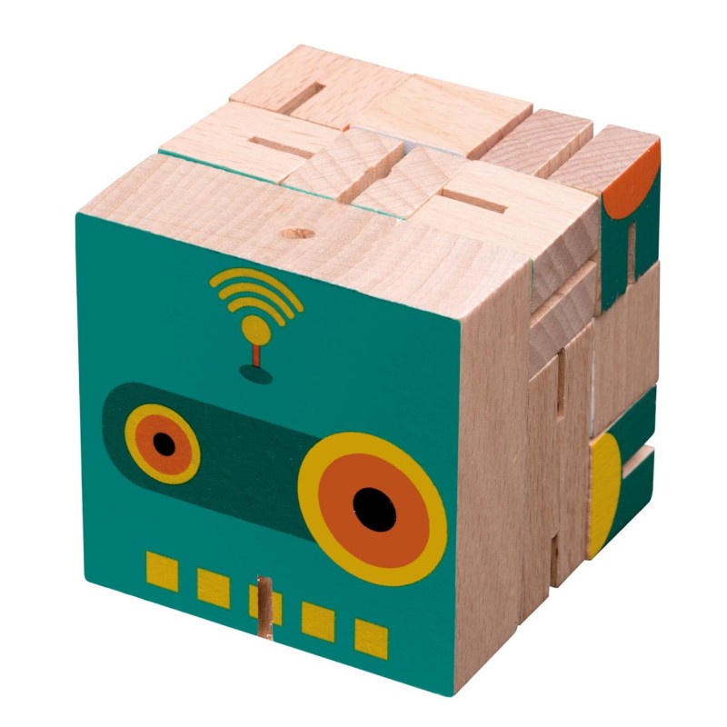 Robot Cube – El puzzle articulado que reta tu mente 🧠