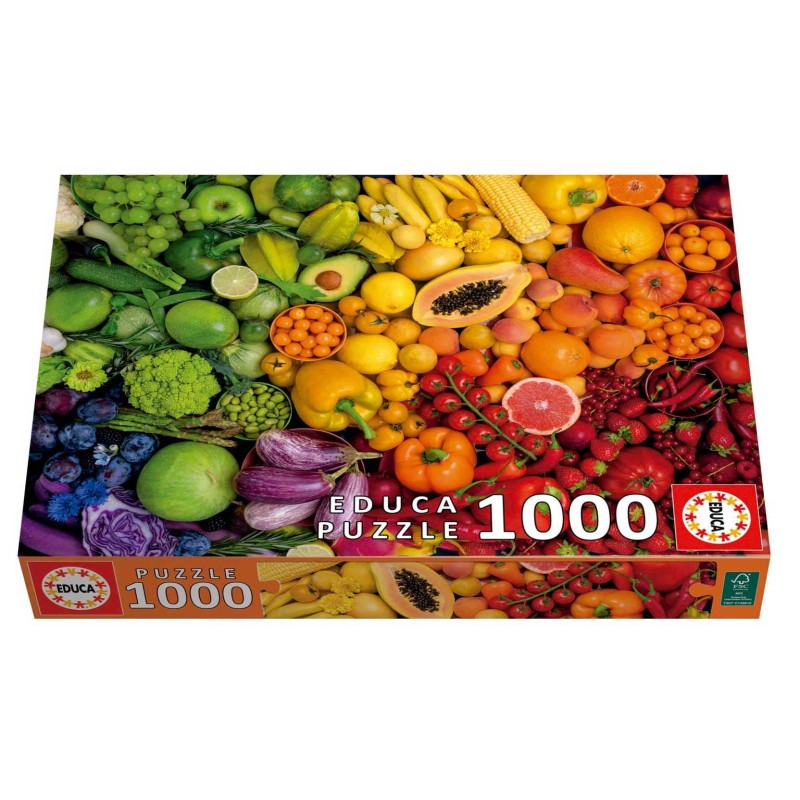 Retazo de Colores: Desafía tus Sentidos con 1000 Piezas