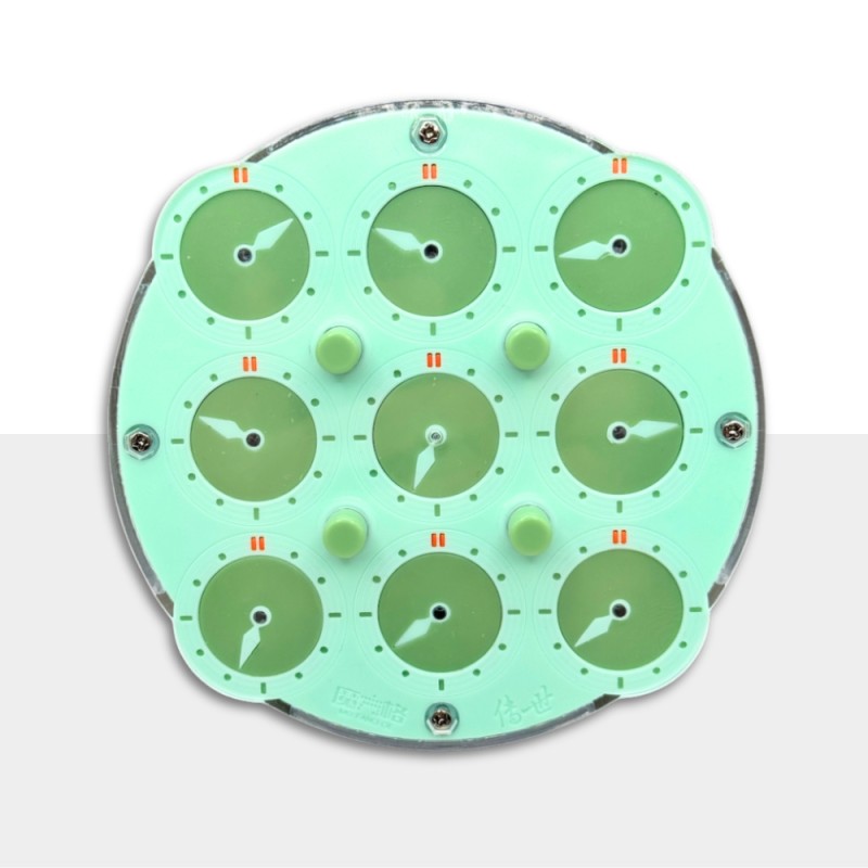 QiYi Magnetic Clock Verde (Edición Limitada) - Alta Precisión 🕛