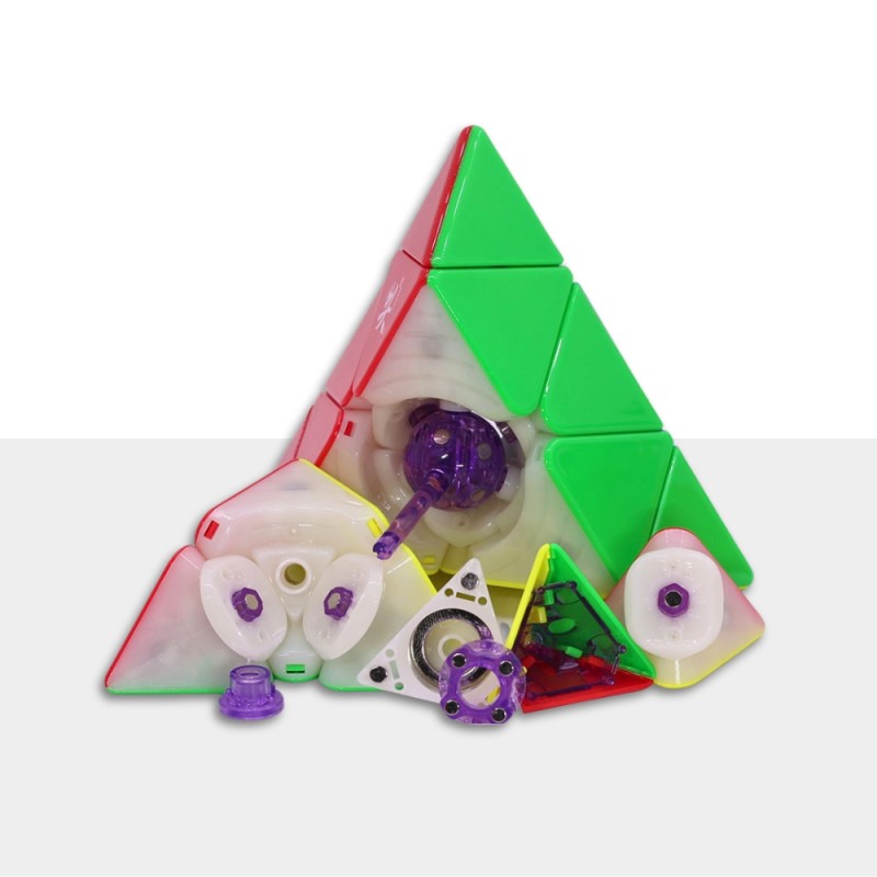 DaYan Pyraminx V3 MagLev + UV | Pyraminx Avanzado con Acabado Brillante
