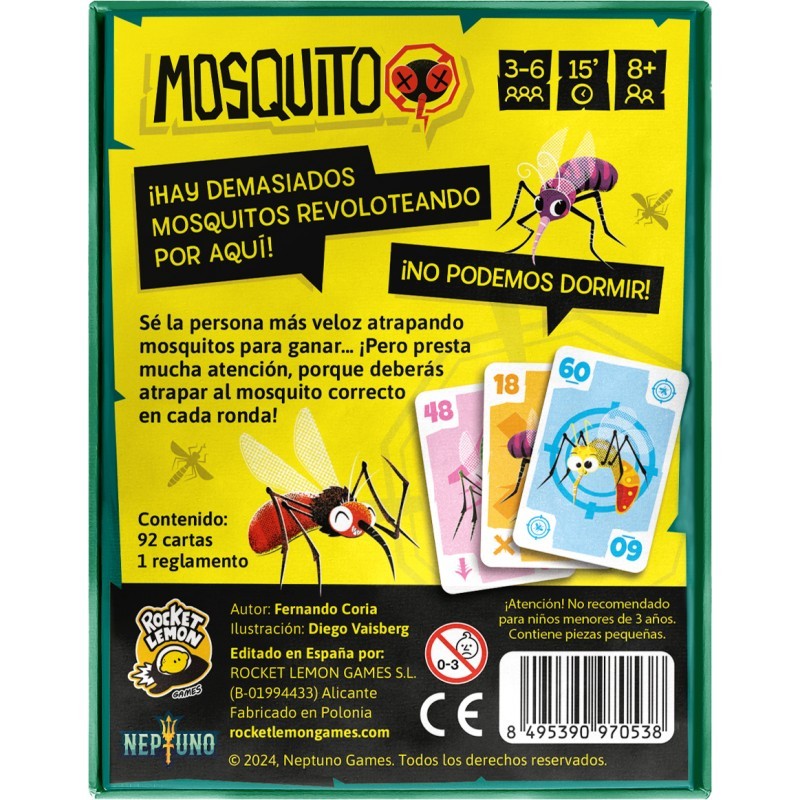 Mosquito - Juego de reflejos y risas para toda la familia