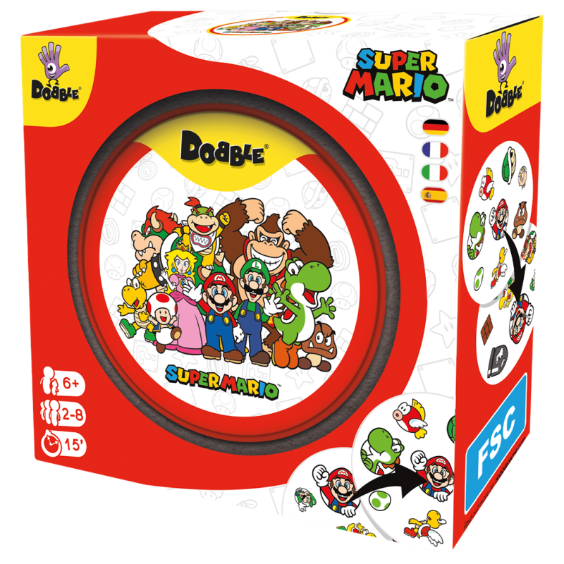 🎮 Dobble Super Mario - ¡El juego más rápido y divertido para todos!