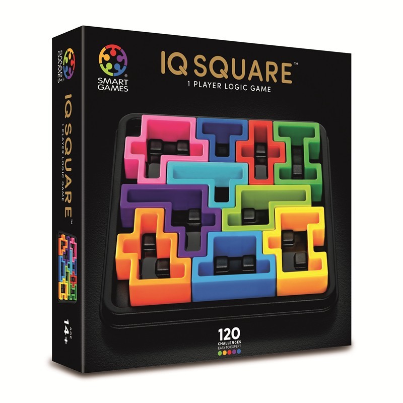 IQ Deluxe Square - Rompecabezas de Lógica Cuadrado | Smart Games