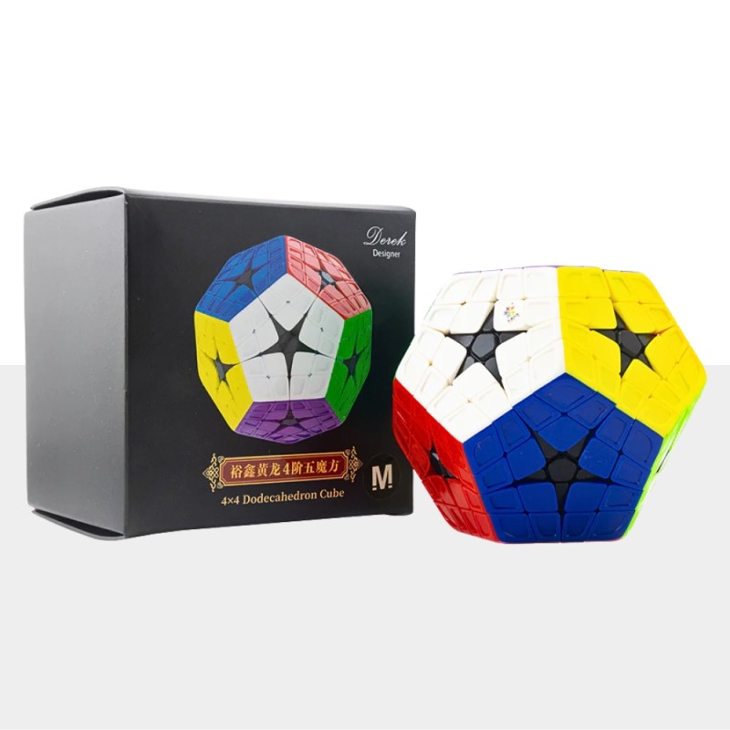 YuXin Master Kilominx Magnético – Dodecaedro 4x4