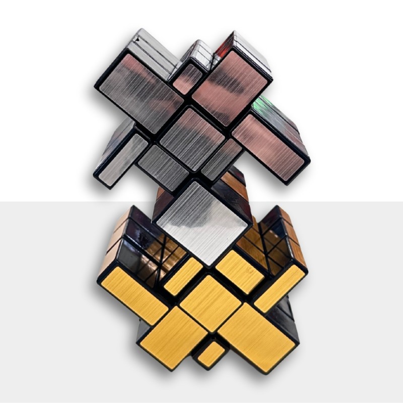Mirror Double Cube 3x3 - Puzzle doble y desafiante