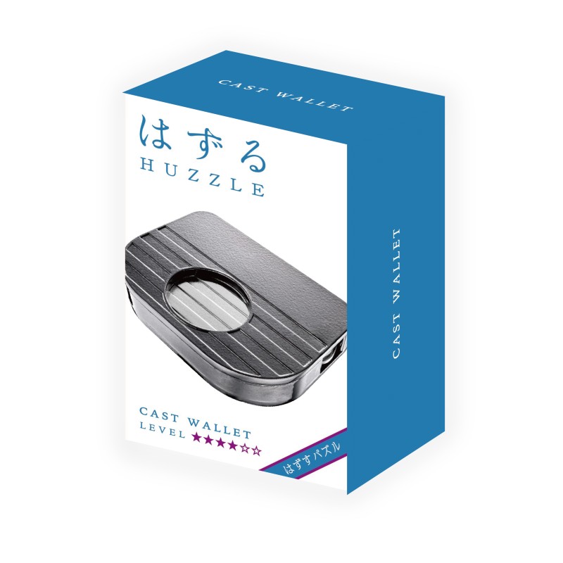 Huzzle Cast Wallet – Rompecabezas de Hanayama - Kubekings