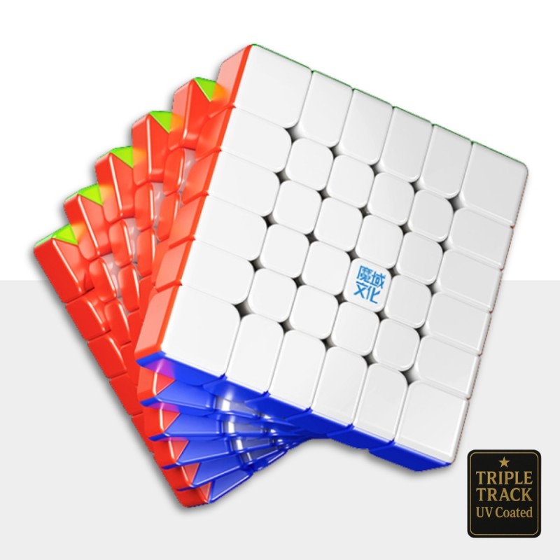 MoYu AoShi V4 6x6 Triple Track UV - El mejor Cubo Rubik 6x6 del mundo