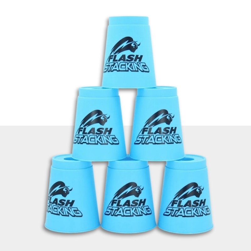 Vasos QiYi Stacking Flash – Set de 12 vasos con Quick Stem