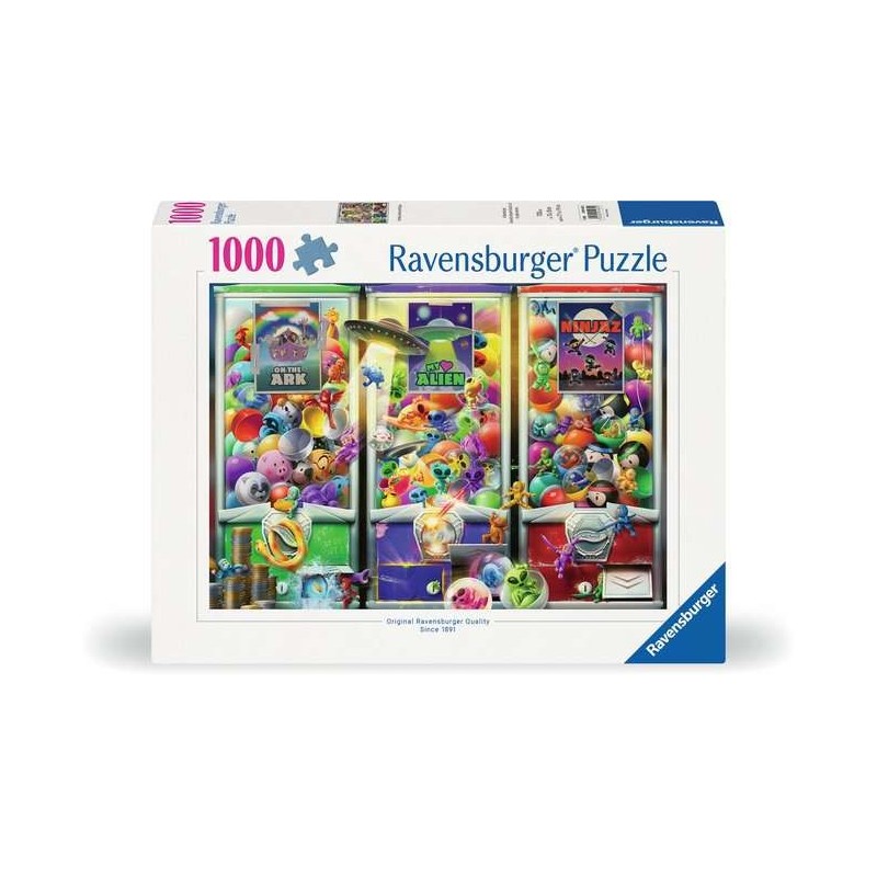 Puzzle Ravensburger Animales, Aliens y Ninjas – 1000 Piezas